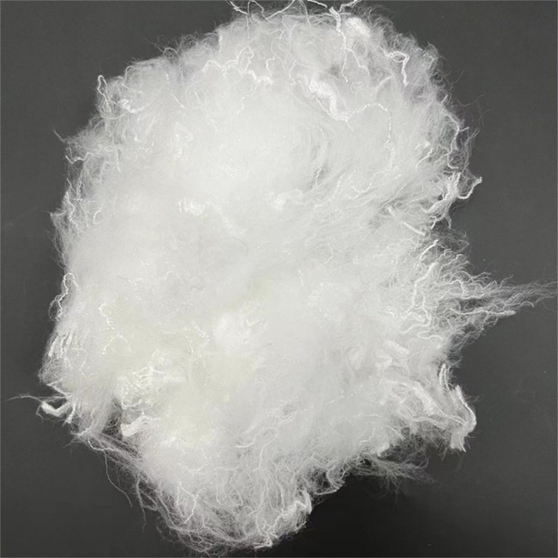Short Cut 6mm Polylactic Acid PLA Fiber Corn Fiber สำหรับอุตสาหกรรมน้ำมัน